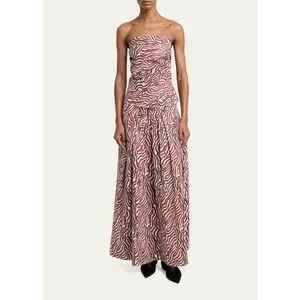 Proenza Schouler White Label Nessa Maxi Skirt In Poplin