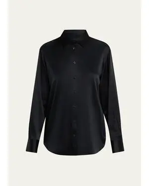 A.L.C. Mason Stretch Silk Shirt