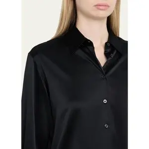 A.L.C. Mason Stretch Silk Shirt