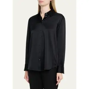 A.L.C. Mason Stretch Silk Shirt