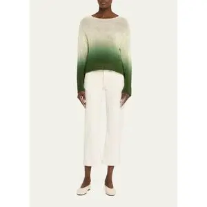 Vince Dip-dye Cotton Sweater