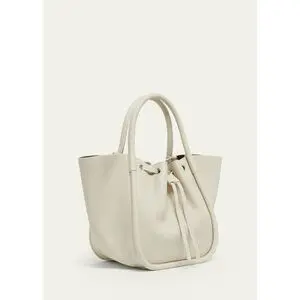 Proenza Schouler Small Ruched Grain Leather Tote Bag
