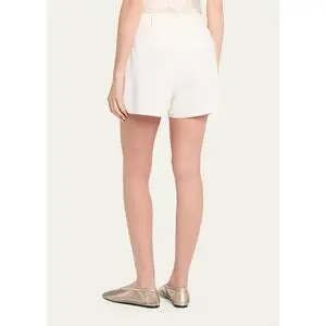 Cinq À Sept Emmie Embroidered Vine Shorts