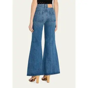 Ulla Johnson Odelia High-rise Flare Jeans