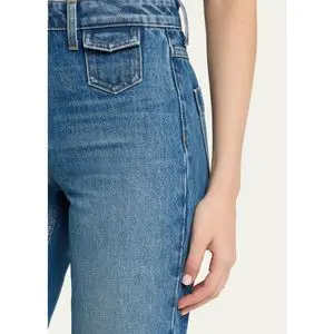 Ulla Johnson Odelia High-rise Flare Jeans