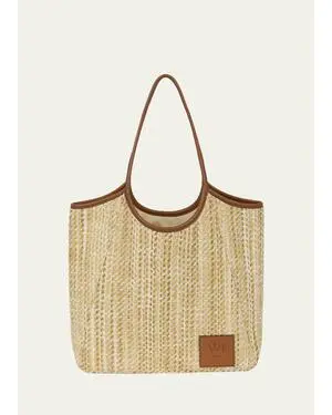 WE-AR4 The Market Woven Tote Bag