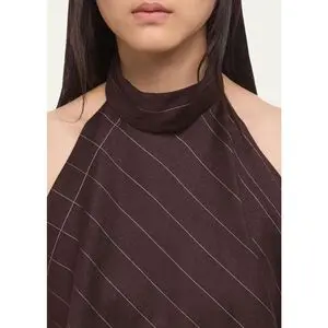 Helmut Lang Halter Scarf Top