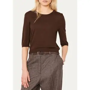 Officine Générale Crewneck Wool-silk Sweater