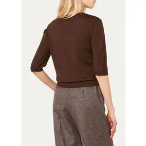 Officine Générale Crewneck Wool-silk Sweater