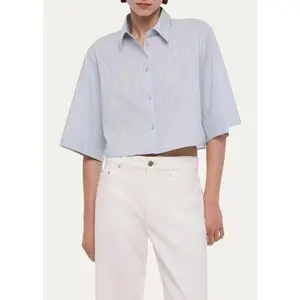 Helmut Lang Cropped Trench Shirt
