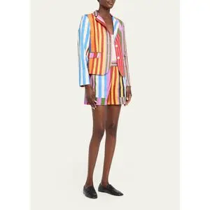 Libertine Tangier Stripe Linen Classic Jacket