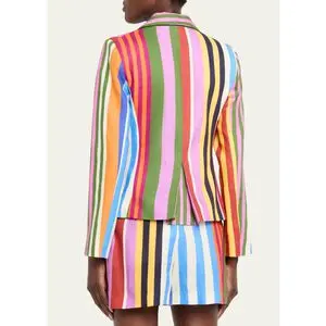 Libertine Tangier Stripe Linen Classic Jacket