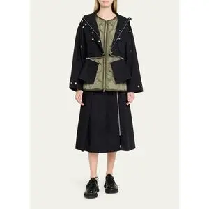 3.1 Phillip Lim Convertible Utility Vest Parka Jacket