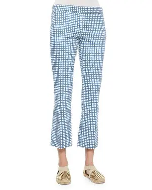 Officine Générale Loose Plaid-print Viscose Shirt