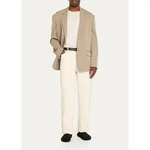 THE ROW Denim Straight Leg Five-pocket Pants