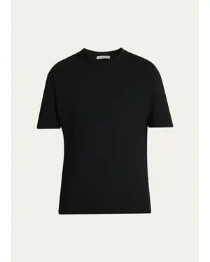 THE ROW Madoc Cotton Jersey T-shirt - Black