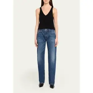 Brandon Maxwell Reese V-neck Tank Top
