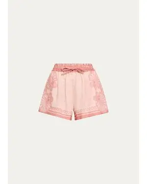 SHANI SHEMER Carly Drawstring Shorts
