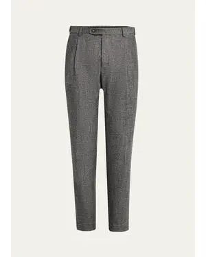 Brioni Wool Flannel Trousers - Gray