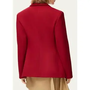 Loewe Wool-blend Single-breasted Jacket