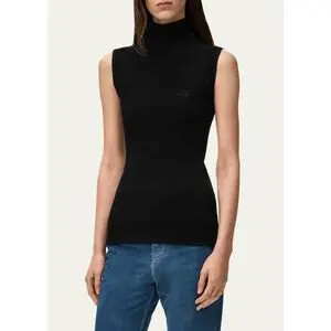 Loewe Turtleneck Sleeveless Knit Sweater