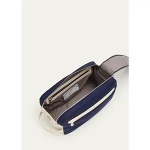 Brunello Cucinelli Leather Double-zip Toiletry Bag