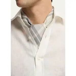 Ralph Lauren Purple Label Plaid-print Cashmere-silk Neckerchief