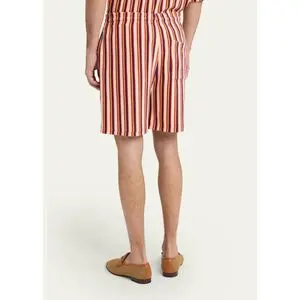 Valentino Garavani Striped Toweling Shorts