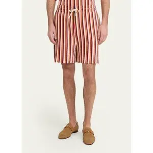 Valentino Garavani Striped Toweling Shorts