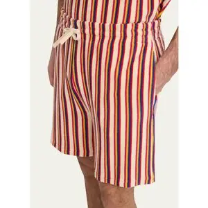 Valentino Garavani Striped Toweling Shorts