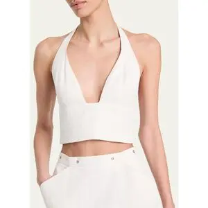 TWP On Again Off Again Halter Midi Dress