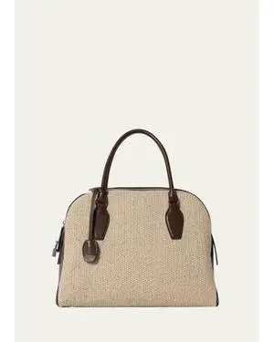 THE ROW India 12.00 Top-handle Bag In Canvas