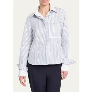 TWP Double Layer Boyfriend Shirt