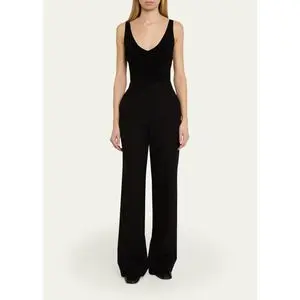 A.L.C. Ani Sleeveless Crop Top