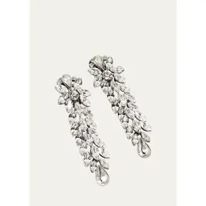 BEN-AMUN Large Crystal Drop Earrings