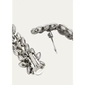 BEN-AMUN Large Crystal Drop Earrings
