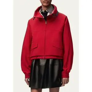 Loewe Lightweight Cropped Technical Jacket