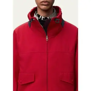 Loewe Lightweight Cropped Technical Jacket