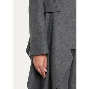 Michael Kors Draped Single-button Wool Blazer