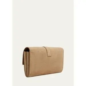 TOM FORD Suede Hanging T Crossbody Wallet - Amphora