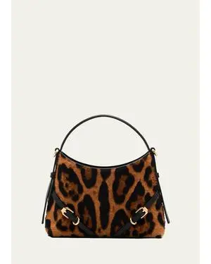 Givenchy Voyou Nano -print Ponyhair Top-handle Bag