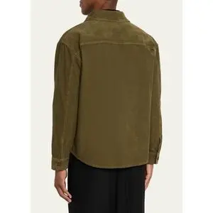 Saint Laurent Classic-fit Corduroy Overshirt