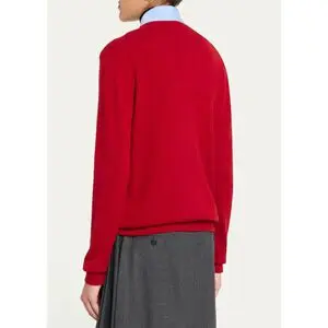 Michael Kors Long Sleeve Cashmere Crewneck Sweater