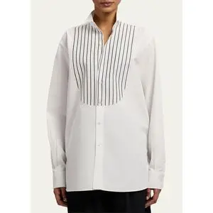 Ralph Lauren Courtney Cotton Broadcloth Shirt