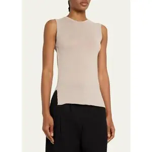 Majestic Filatures Cashmere Crewneck Tank Top