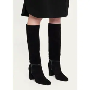 GIANVITO ROSSI 70mm Suede Knee-high Boots