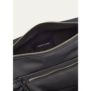 Simone Rocha Pillow Embroidered Ruffle-trim Shoulder Bag