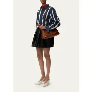 Loewe Stripe Paneled Button-down Shirt