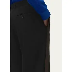 Loewe Side-stripe Straight-leg Pants
