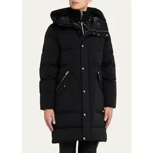 Mackage Werner-z Quilted Down Parka With Removable Bib